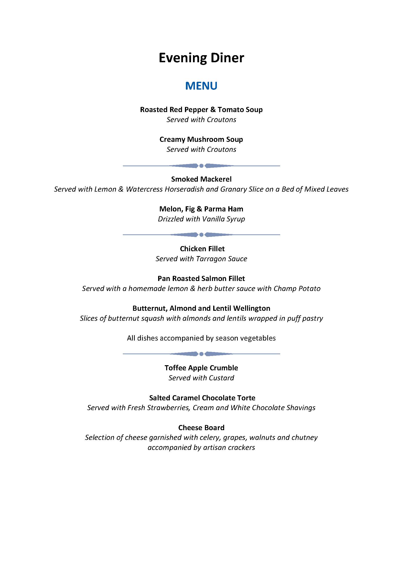 North Norfolkman Evening Dining – North Norfolk Railway
