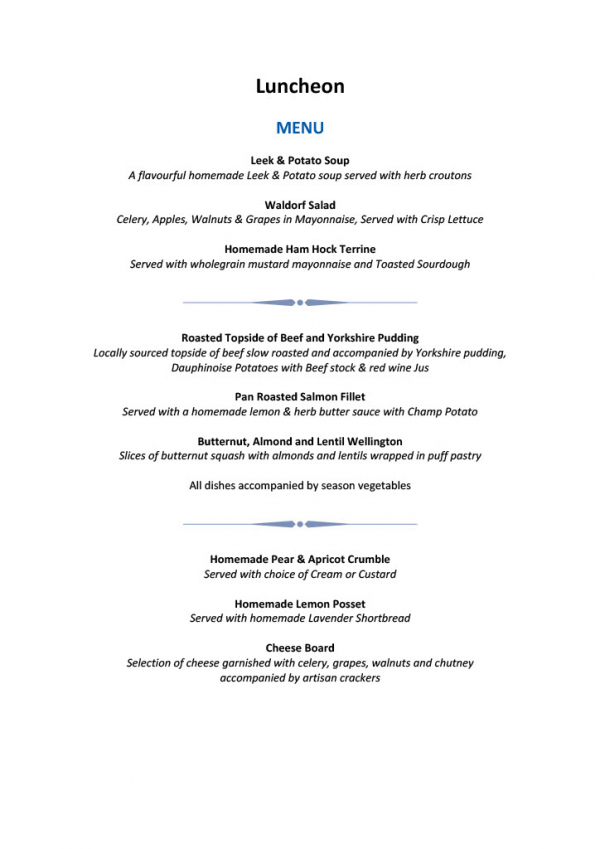 Premier Lunchtime Dining Trains – North Norfolk Railway