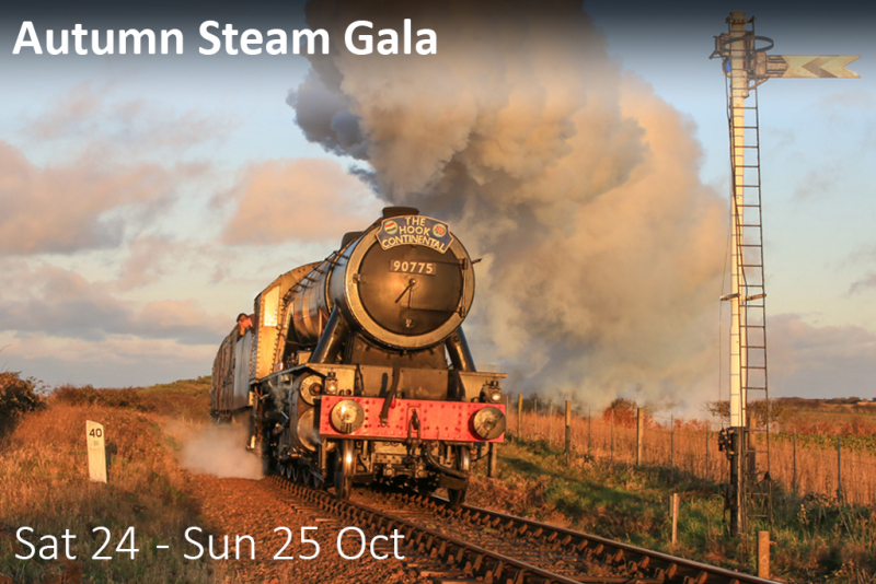 Autumn Steam Gala 2026 – North Norfolk Railway